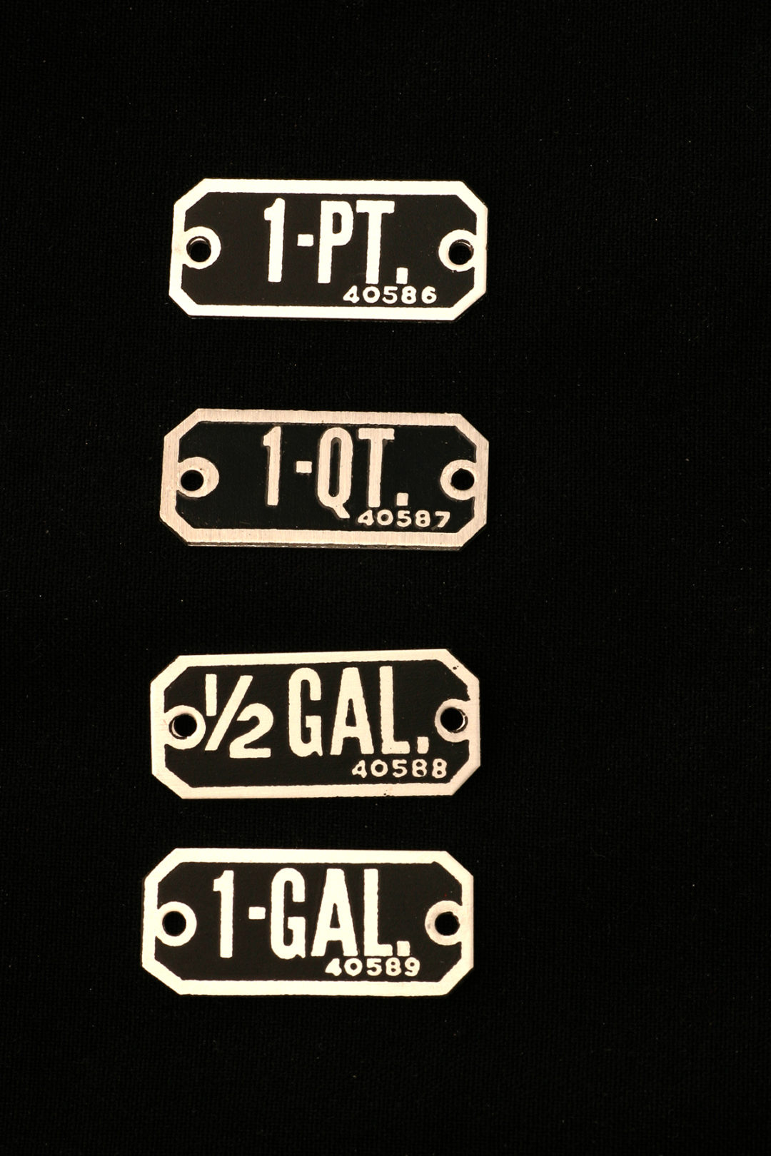 ID68 Bowser 421 amount selected ID plate | Roadside Relics