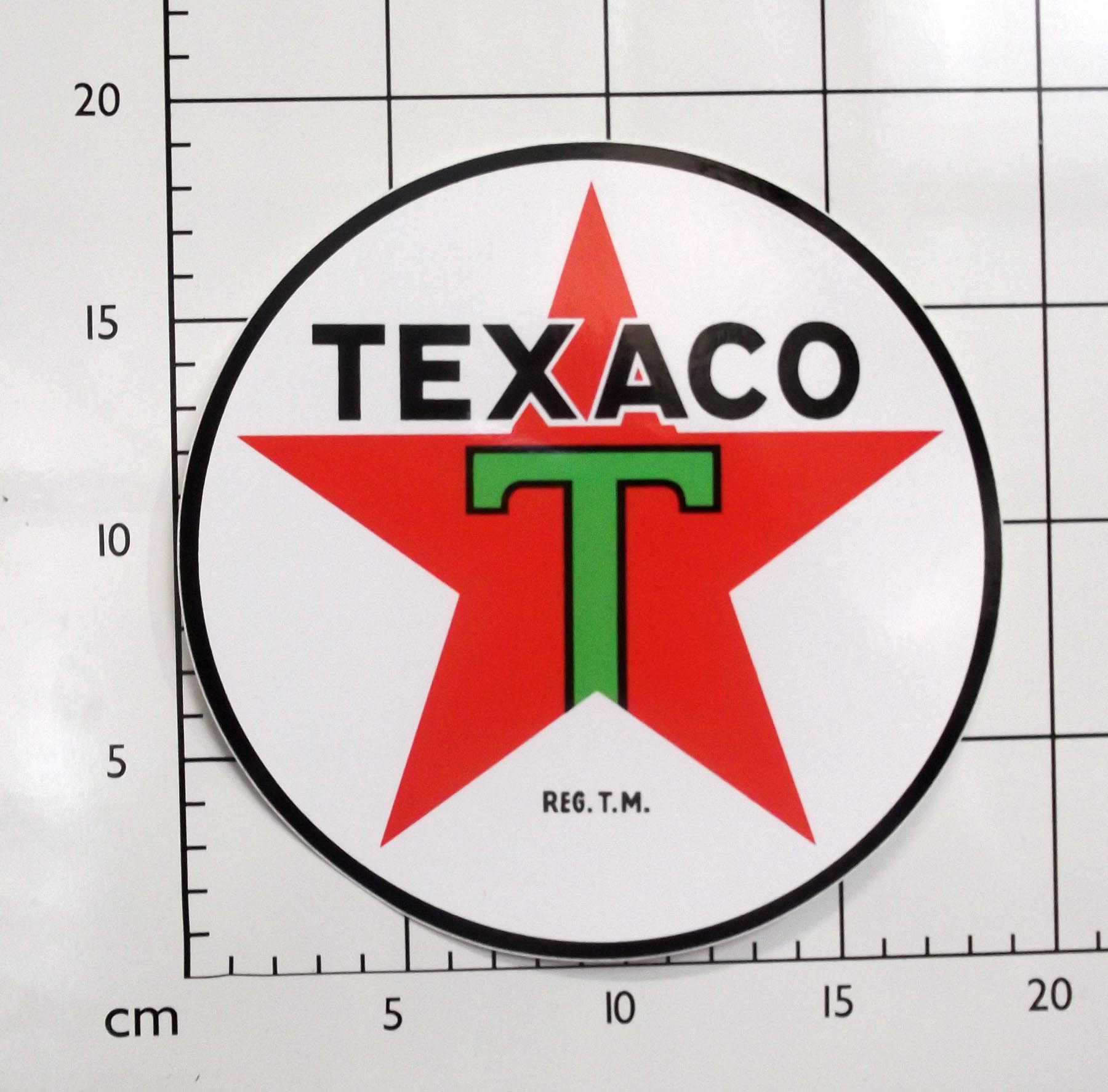 PDK186 Texaco Super Power Chief decal kit (silver) | Roadside Relics