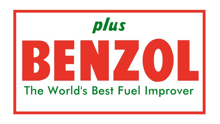 PD122A BP PLUS BENZOL decal | Roadside Relics